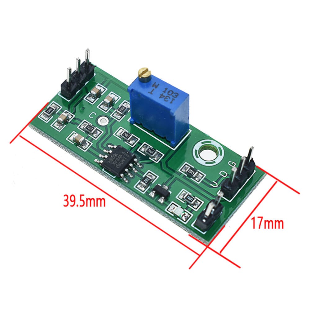 LM393 4 5 28V VOLTAGE COMPARATOR MODULE HIGH LEVEL OUTPUT WITH