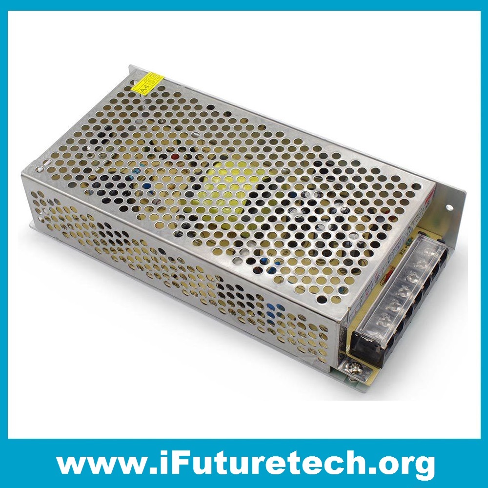 12V 10A SMPS 120W DC METAL POWER SUPPLY - iFuture Technology