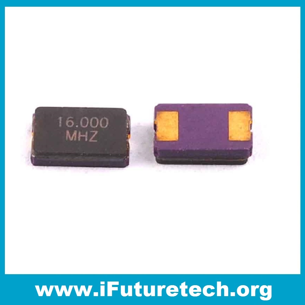 16MHZ 5032 2P CERAMIC SMD PASSIVE CRYSTAL OSCILLATOR - iFuture Technology