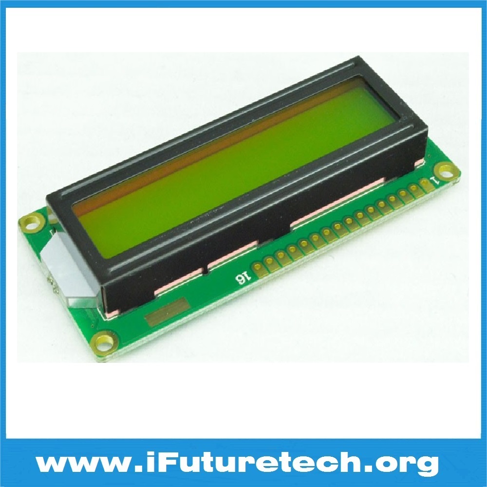 16X2 LCD DISPLAY-GREEN - iFuture Technology