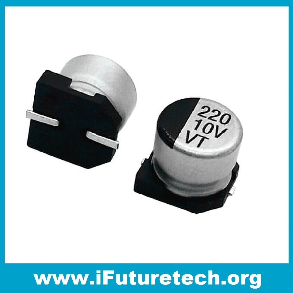 22uF 25V SURFACE MOUNT ELECTROLYTIC CAPACITOR - iFuture Technology