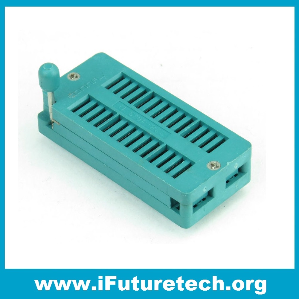 Buy 28 PIN ZIF SOCKET | iFuture Technology