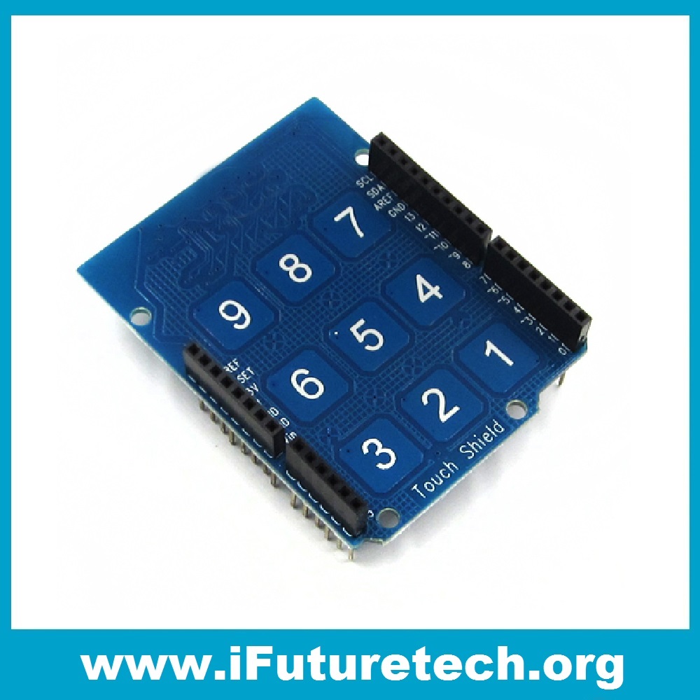 3X3 CAPACITIVE TOUCHPAD / SHIELD - iFuture Technology