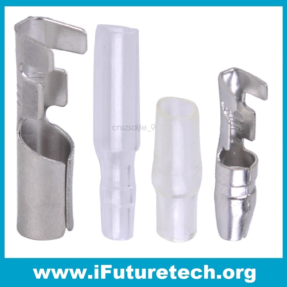 4MM BULLET CRIMP TERMINAL WIRE CONNECTORS - iFuture Technology