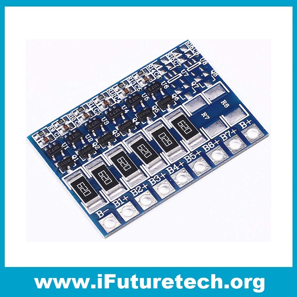 6S 4.2V LI-ION BALANCER BOARD - iFuture Technology