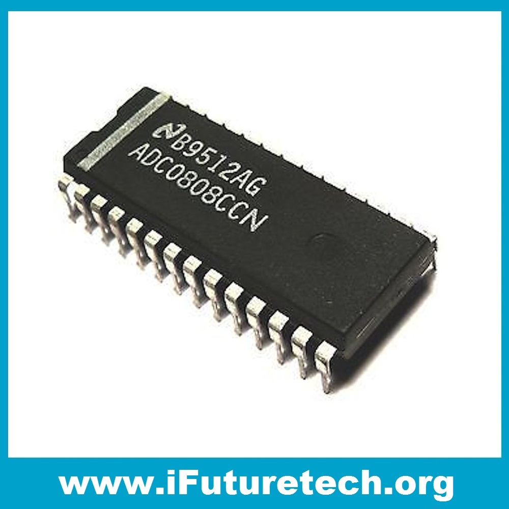 ADC0808 8-BIT ANALOG TO DIGITAL CONVERTOR - iFuture Technology ADC0808 8-BIT ANALOG TO DIGITAL CONVERTOR - iFuture Technology