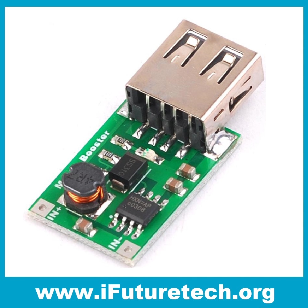 DC-DC BOOSTER MODULE USB MOBILE STEP UP POWER SUPPLY MODULE - iFuture ...