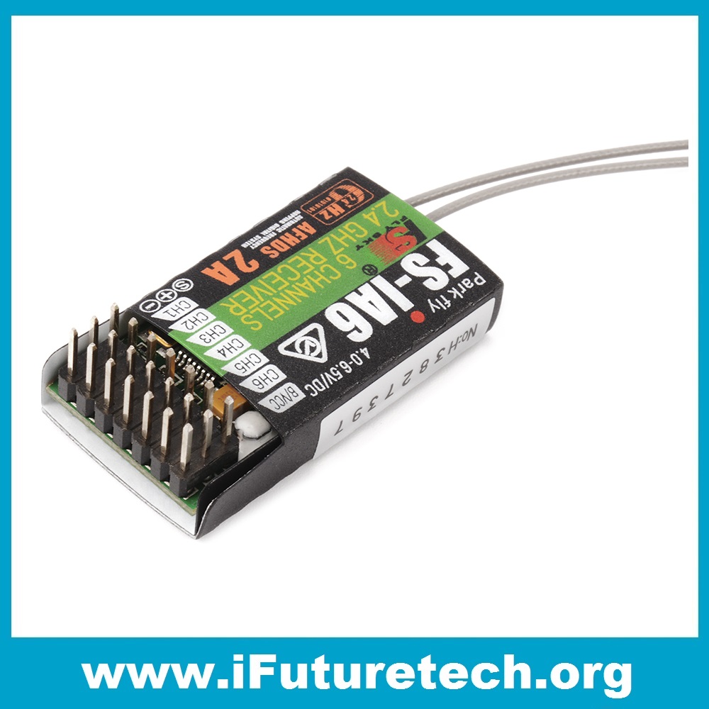 FLYSKY FS-IA6 6CH 2.4G RECEIVER - iFuture Technology