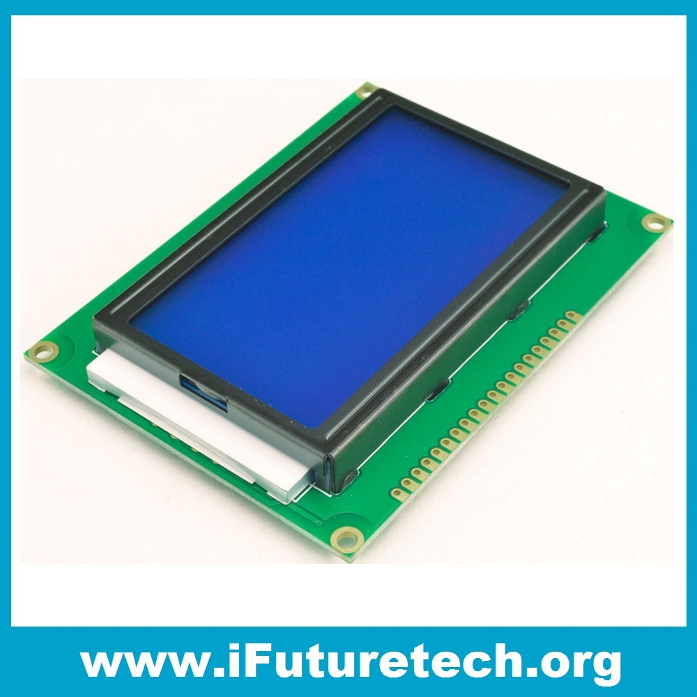 GRAPHIC LCD 128X64-BLUE - iFuture Technology