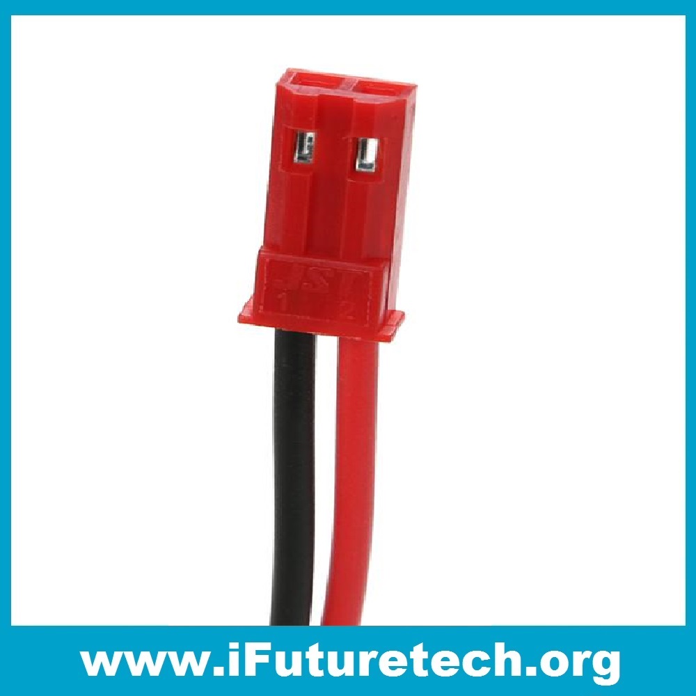 JST MALE 2 PIN CONNECTOR - iFuture Technology