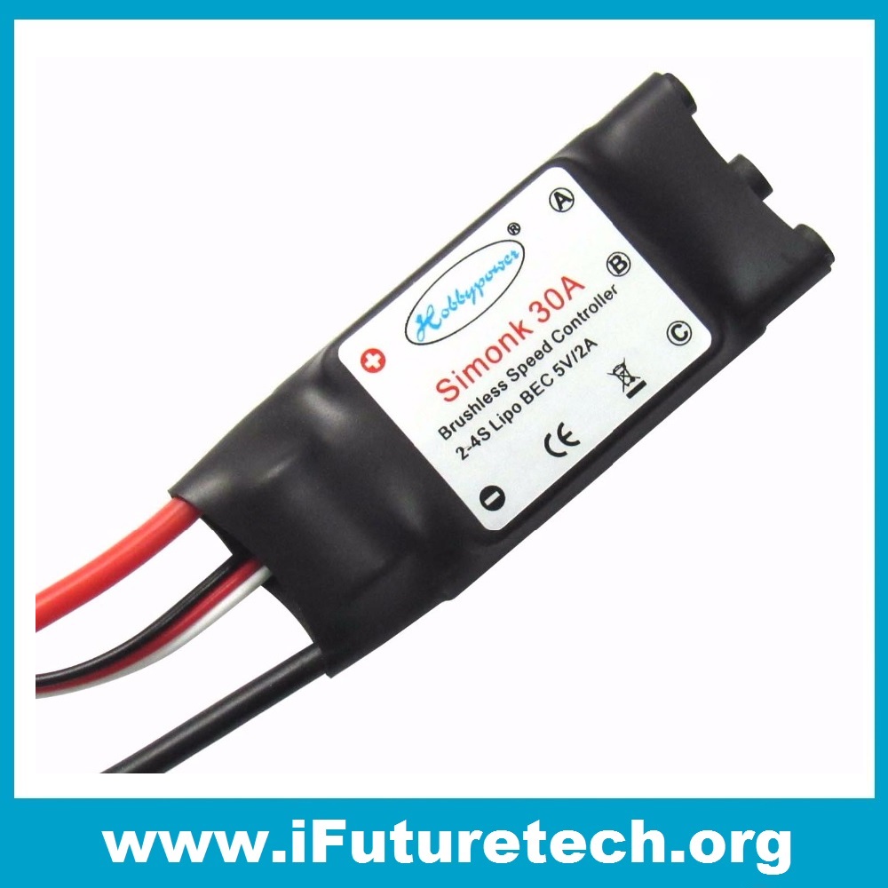 PROGRAMMABLE RC BRUSHLESS ESC WITH BEC - iFuture Technology