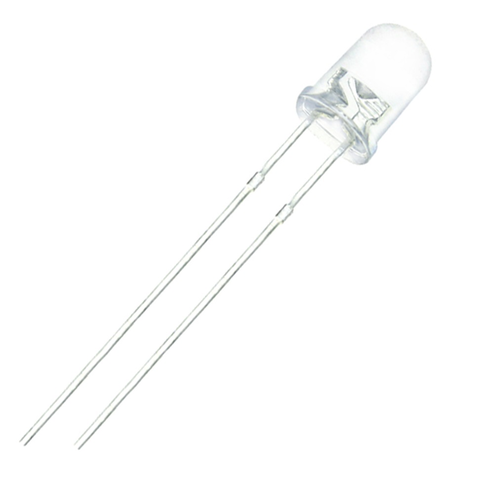 WHITE TRANSPARENT LED 3mm - iFuture Technology