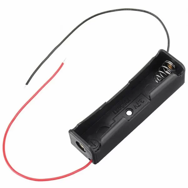 1 X 18650 Lithium Ion Battery Holder Socket With Wire - iFuture Technology
