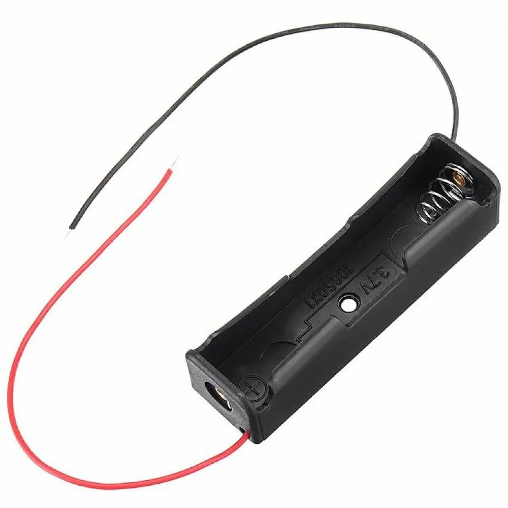 1 X 18650 Lithium Ion Battery Holder Socket With Wire - iFuture Technology