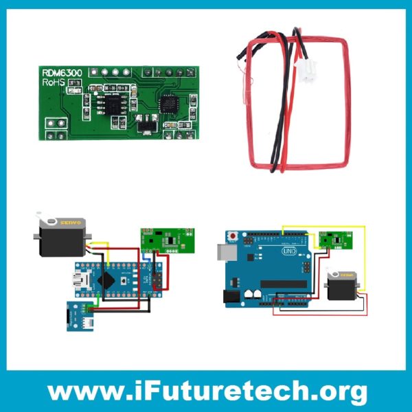 RDM6300 125KHZ EM4100 RFID CARD ID READER MODULE - iFuture Technology