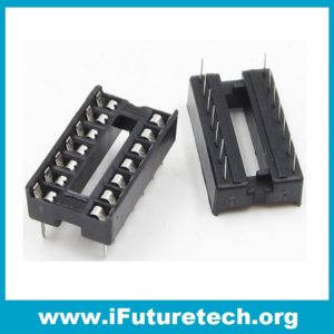 20 Pin ZIF Socket Base - iFuture Technology