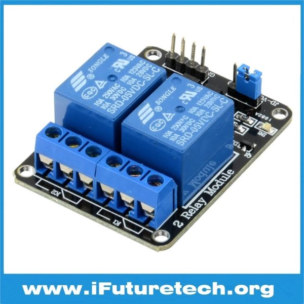 2 CHANNEL RELAY MODULE - iFuture Technology