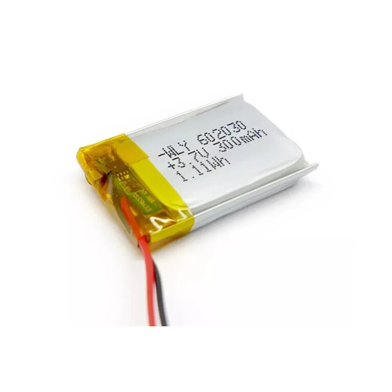 300MAH 3.7V LITHIUM POLYMER BATTERY WITH BMS - iFuture Technology