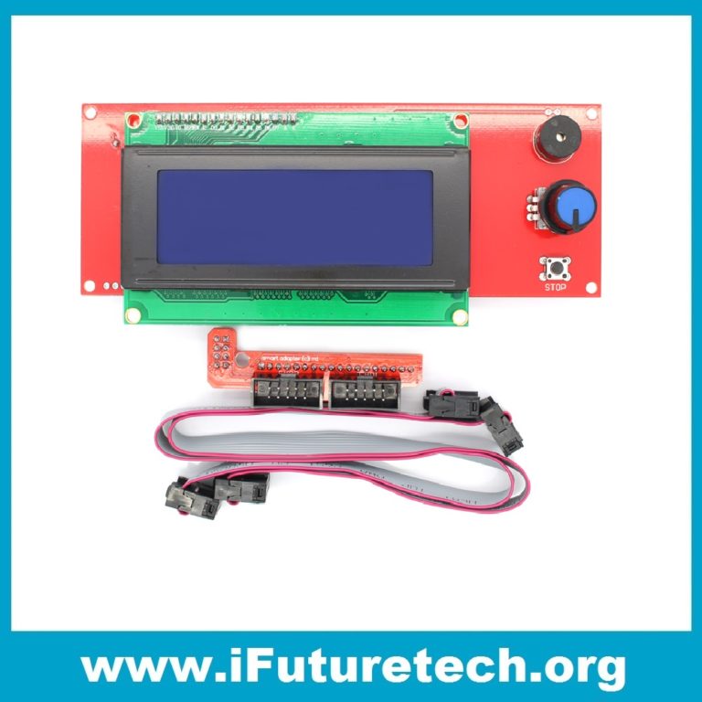 LCD SMART CONTROLLER 20X4 VERSION RAMPS 1.4 - iFuture Technology