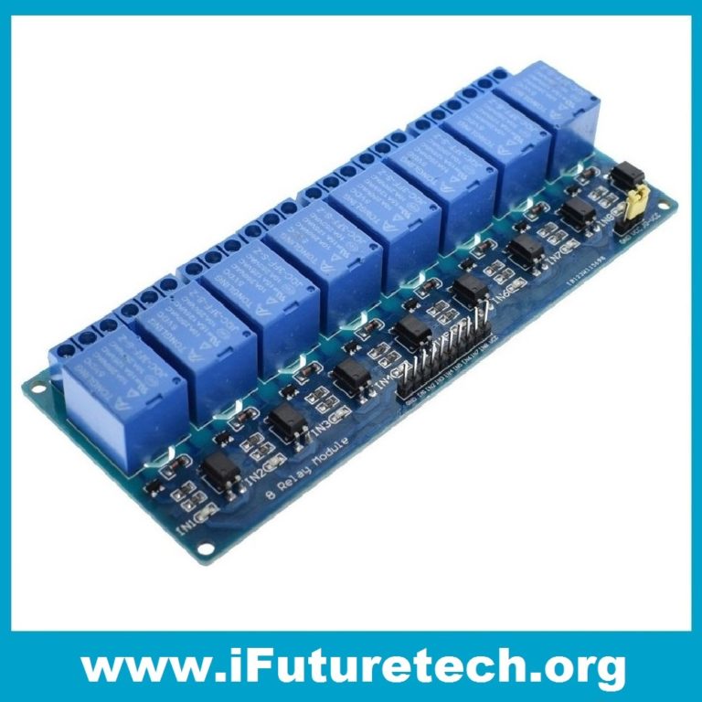 8 CHANNEL RELAY BOARD - iFuture Technology
