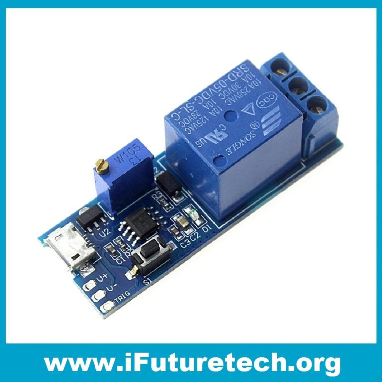 5V-30V DELAY RELAY TIMER MODULE - iFuture Technology