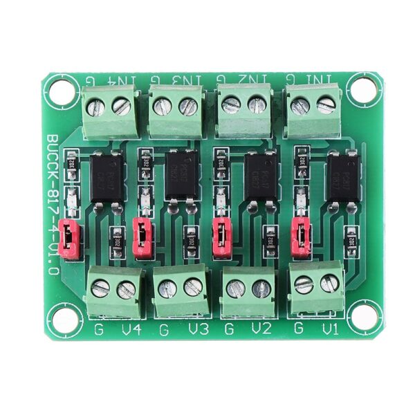 PC817 4-Channel Optocoupler Isolation Module - iFuture Technology