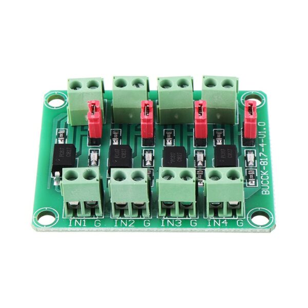 PC817 4 CHANNEL OPTOCOUPLER ISOLATION MODULE - iFuture Technology