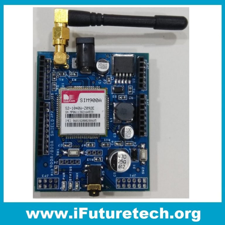 SIM900 GPRS/GSM SHIELD - iFuture Technology