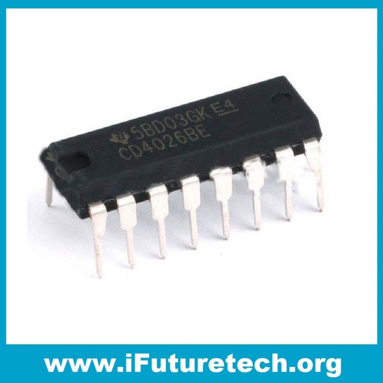 CD4026BE CMOS DECADE COUNTER/DIVIDER - iFuture Technology