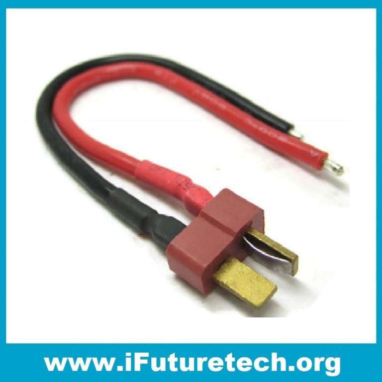 T PLUG-MALE DEAN CONNECTOR WITH WIRE - iFuture Technology