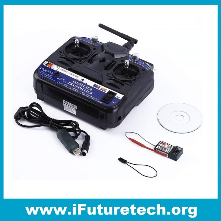 FS-CT6B 6CH 2.4GHZ TRANSMITTER AND RECEIVER - iFuture Technology