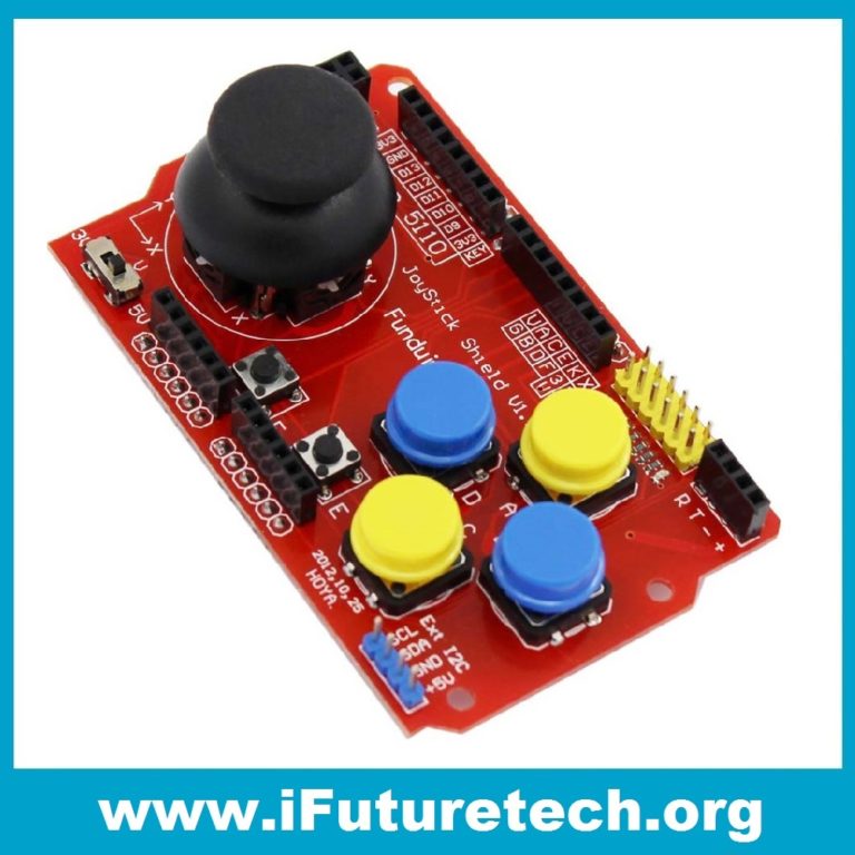 GAME-PAD JOYSTICK KEYPAD SHIELD - iFuture Technology