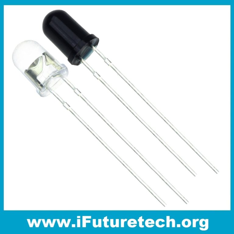 5MM IR TRANSMITTER AND RECEIVER LED PAIR - iFuture Technology