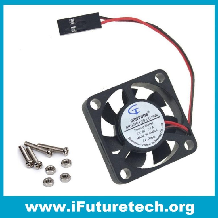 5V COOLING FAN FOR RASPBERRY PI - iFuture Technology