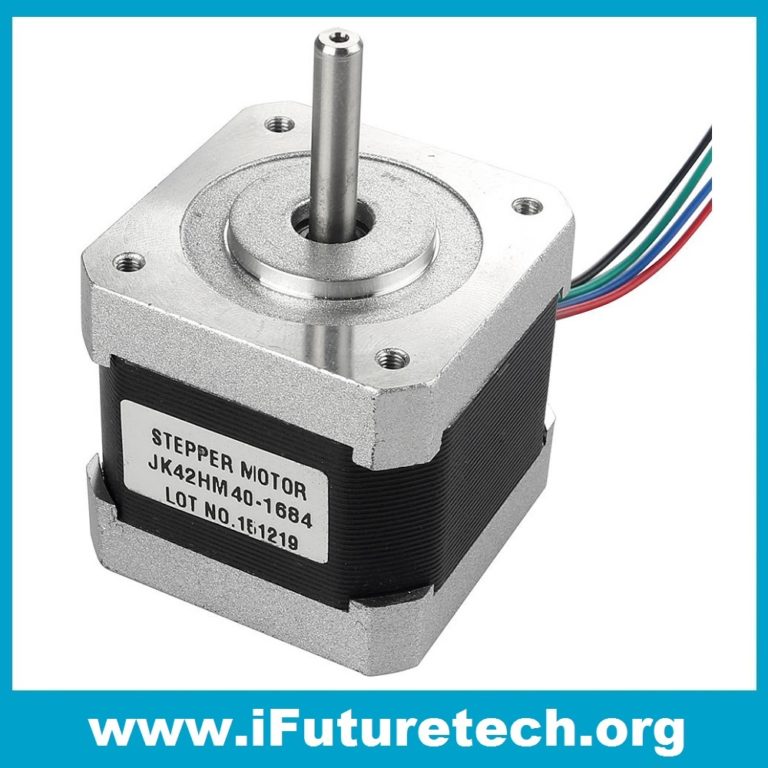 NEMA 17 4.0-4.2 KG-CM BIPOLAR STEPPER MOTOR FOR CNC/ROBOTICS/REPRAP 3D PRINTER - iFuture Technology