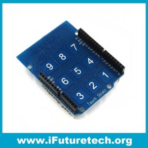 3X3 CAPACITIVE TOUCHPAD / SHIELD - iFuture Technology