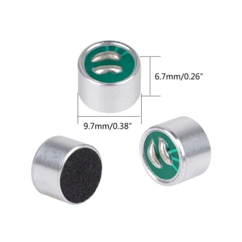 OMNIDIRECTIONAL ELECTRET CAPACITIVE MICROPHONE - 9X7MM - iFuture Technology