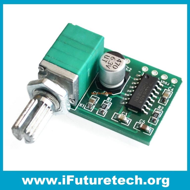 LM358 WEAK SIGNAL AMPLIFIER - iFuture Technology