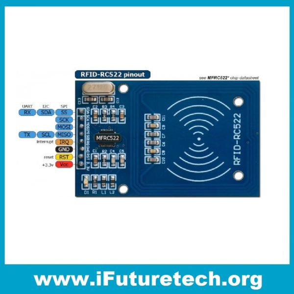 MIFARE RC522 RFID CARD READER MODULE - iFuture Technology