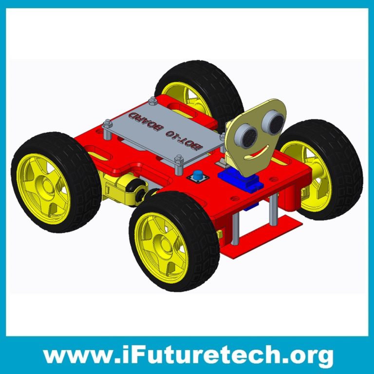 Buy LINE FOLLOWER ROBOT KIT | iFuture Technology