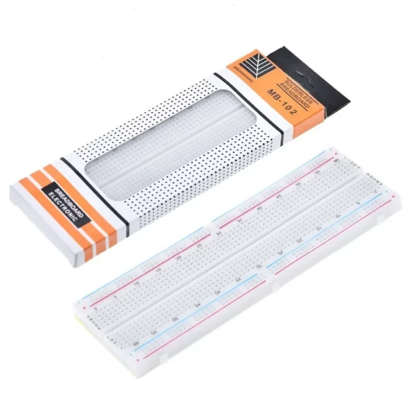 MB102 830 Points Solderless Prototype PCB Breadboard - iFuture Technology