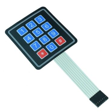 4X4 MEMBRANE MATRIX KEYPAD MODULE - iFuture Technology