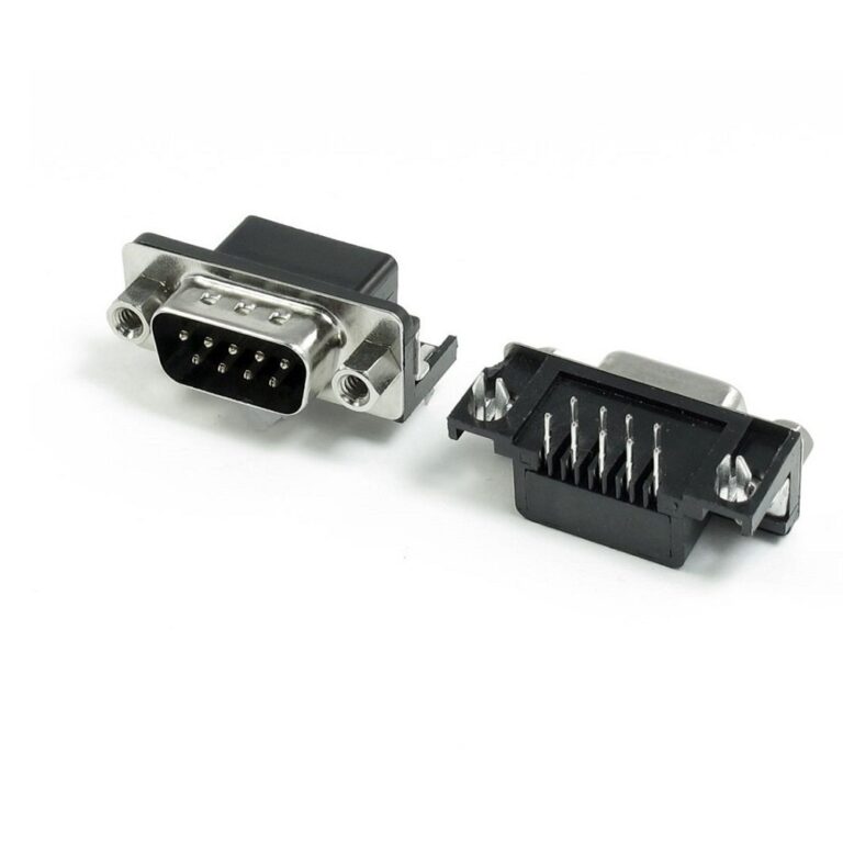 DB9 MALE RIGHT ANGLE CONNECTOR - iFuture Technology