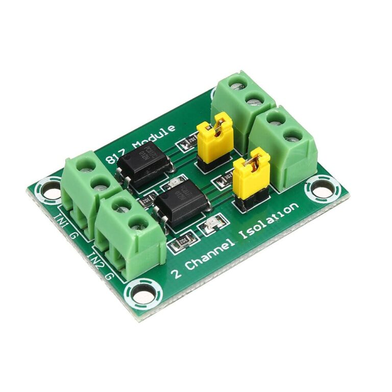 Buy PC817 2 CHANNEL OPTOCOUPLER ISOLATION MODULE | iFuture Technology