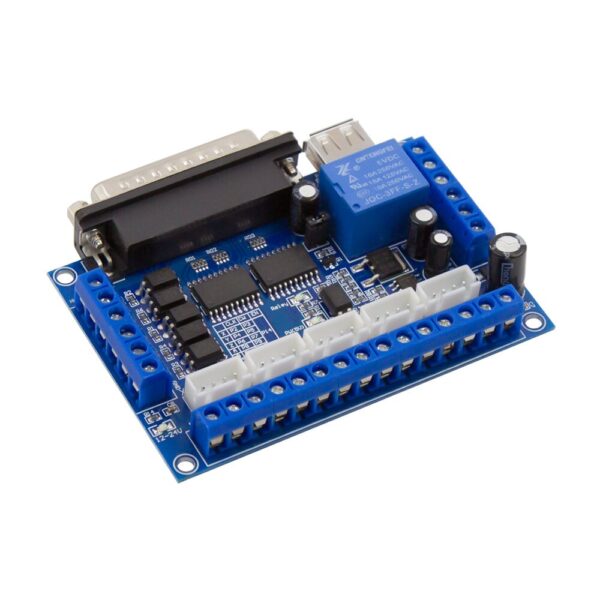 MACH3 Interface Board CNC 5 Axis with Optocoupler - iFuture Technology