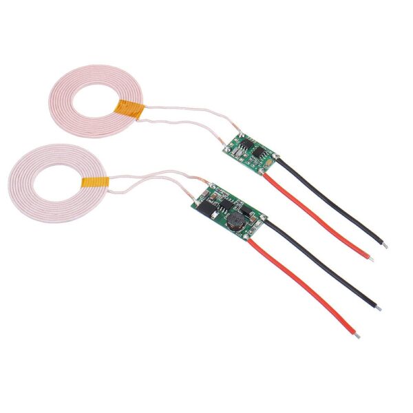 5V 2A WIRELESS POWER SUPPLY TRANSMITTER RECEIVER CHARGING COIL MODULE ...