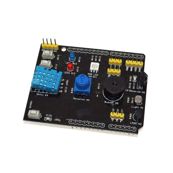 DHT11 LM35 Temperature Humidity Sensor Multifunction Expansion Board ...