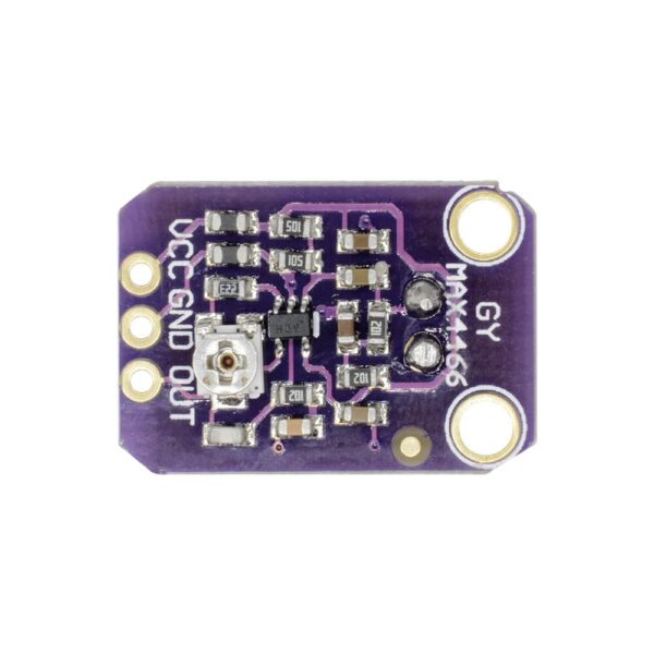 MAX4466 ELECTRET MICROPHONE AMPLIFIER WITH ADJUSTABLE GAIN MODULE ...