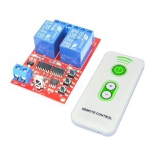 2 CHANNEL INFRARED REMOTE CONTROL RELAY MODULE-12V - iFuture Technology