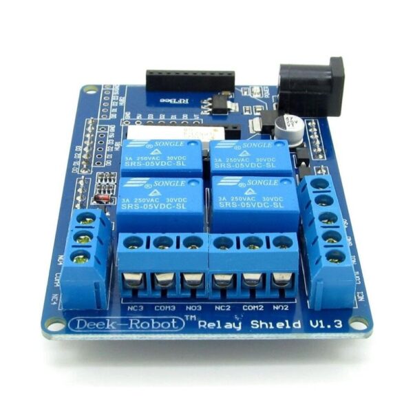 4 CHANNEL 5V RELAY SHIELD V1.3 - iFuture Technology